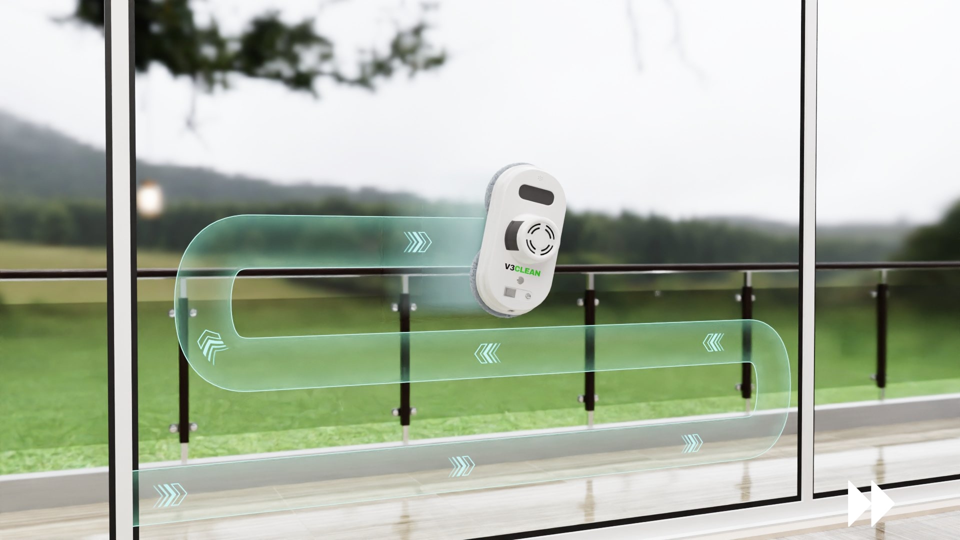 V3CLEAN avis : un robot lave vitre performant