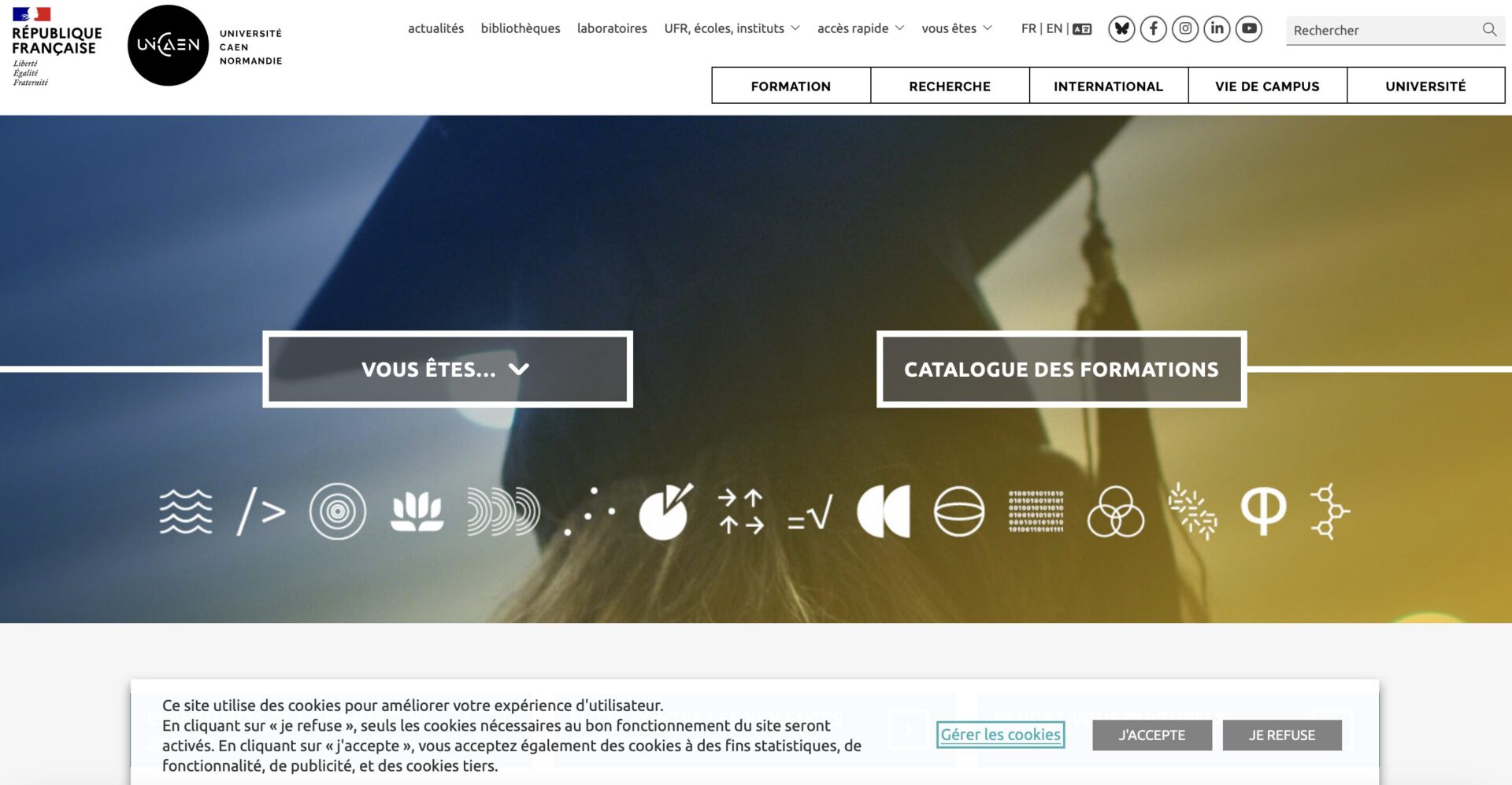 Tout savoir sur le webmail de l'université de Caen Zimbra unicaen